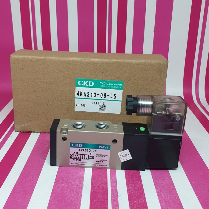 Jual Baru Ckd 4Ka310-08-Ls Selenoid Valve 110Vac Bisa Sameday | Shopee ...