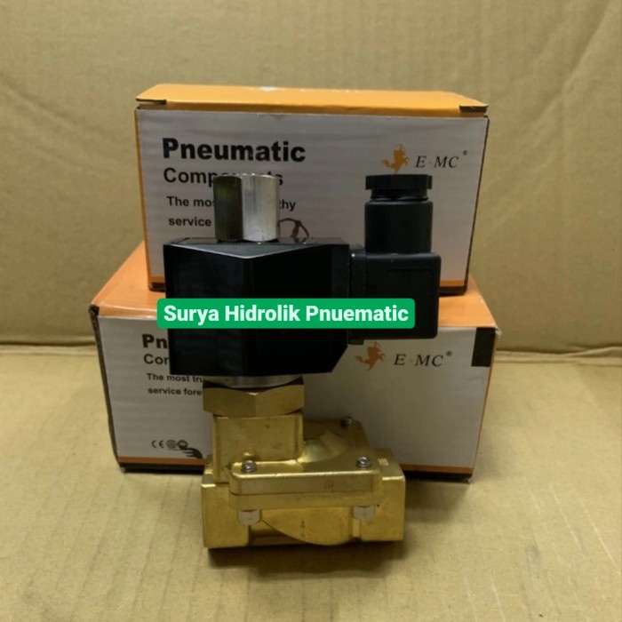Jual Baru Selenoid Valve Normaly Open Emc Slp-20 Terbatas | Shopee ...