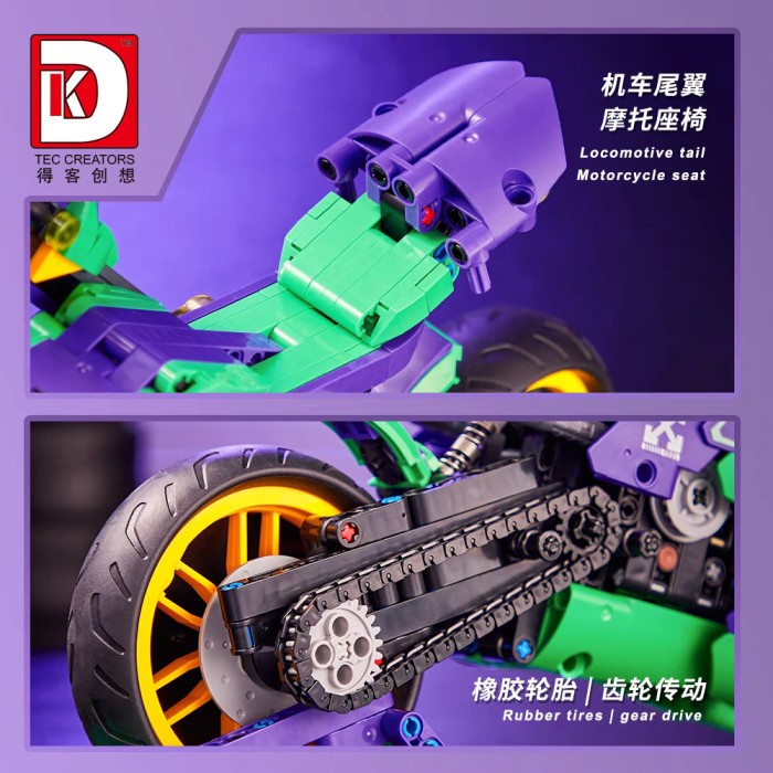 Jual PROMO!!! EVA MOTORCYCLE EVO-01 MODEL TOY BUILDING BLOCKS LEGO ...