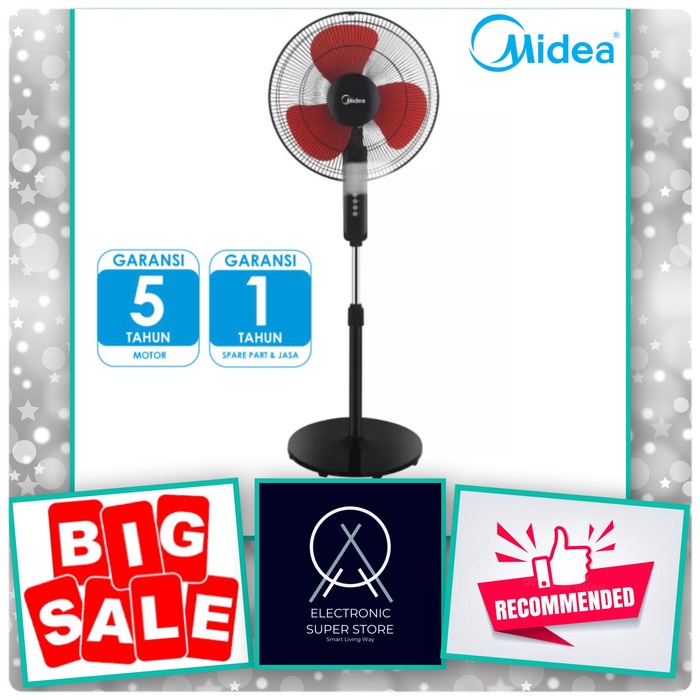 Jual Kipas Angin Midea Fs40-10N Kuat Kokoh Angin Super Kenceng Stand ...