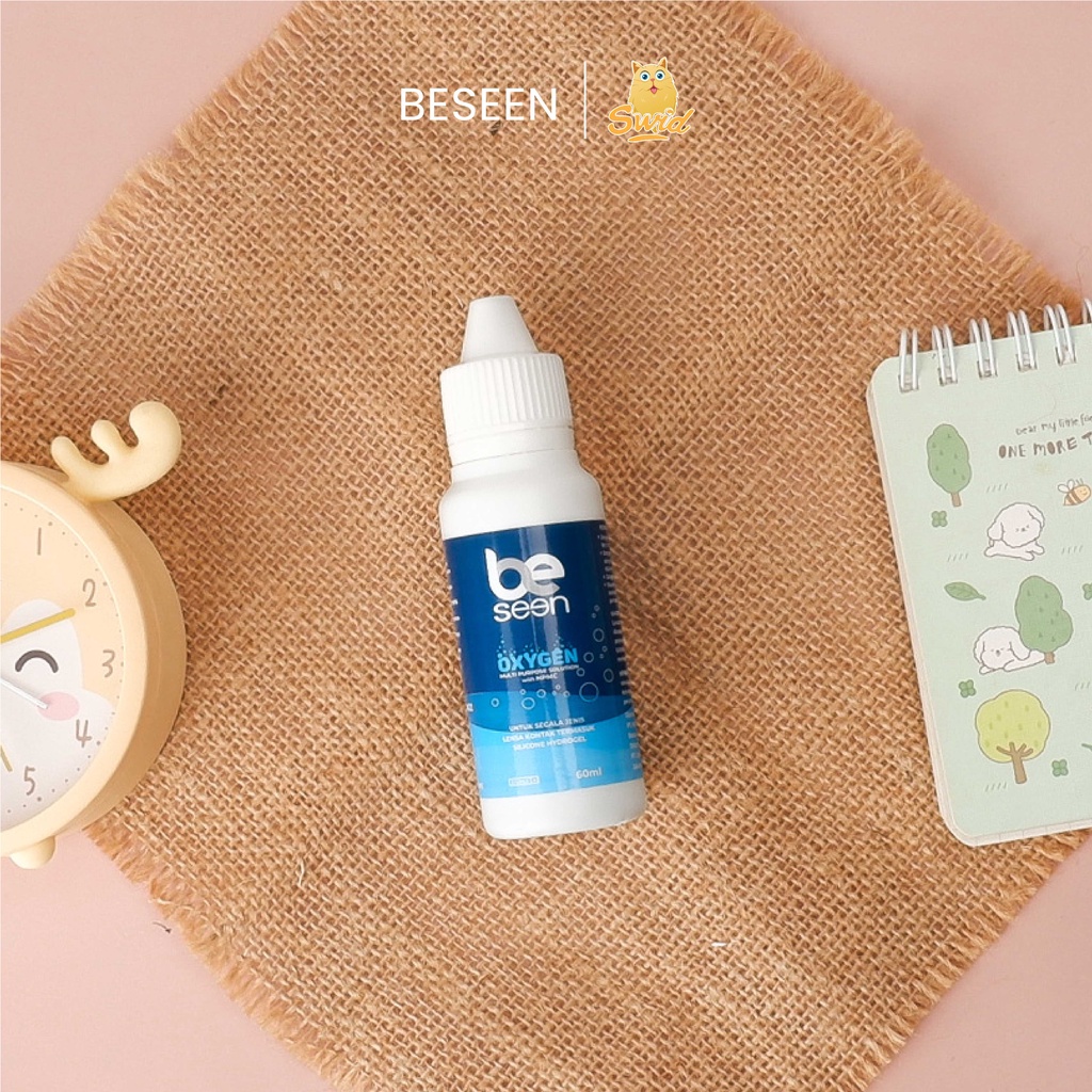 Jual Beseen With Oxygen 60 ml Air Softlens Cairan Lensa | Shopee Indonesia