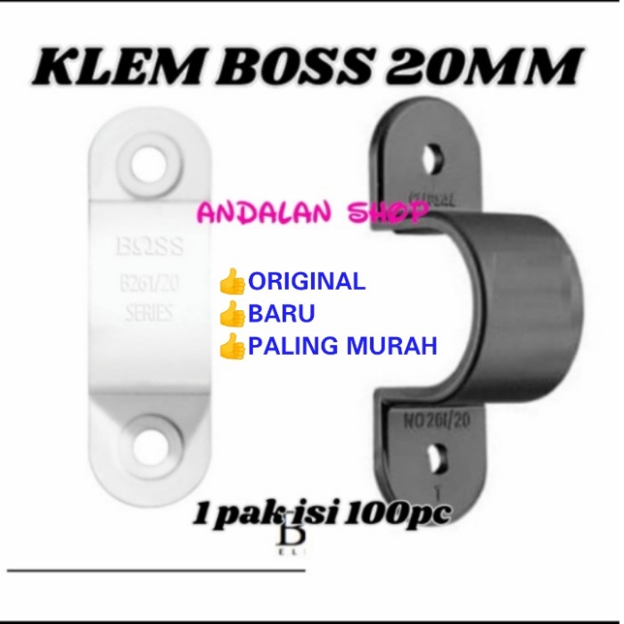 Jual Klem Boss / Klem Conduit Boss / Klem Murah / Klem Pipa | Shopee ...