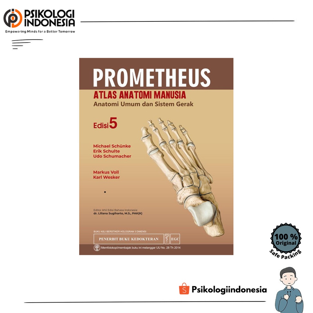 Jual Prometheus Atlas Anatomi Manusia : Anatomi Umum & Sistem Gerak, Ed ...