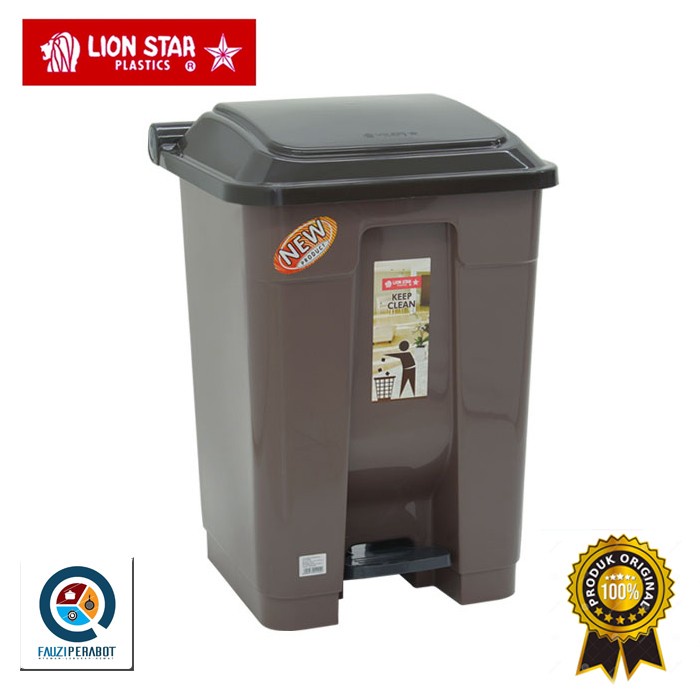 Jual Tempat Sampah Injak 50 Liter C-72 Gomi Dustbin with Pedal Lion Star | Shopee Indonesia