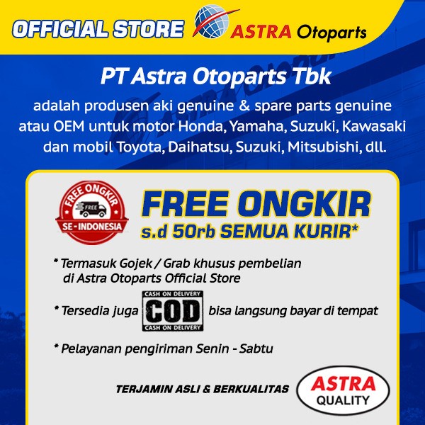 Jual Aki Incoe Mobil Agya Ayla Calya Sigra Incoe Gold 34B20L (35 Ah ...