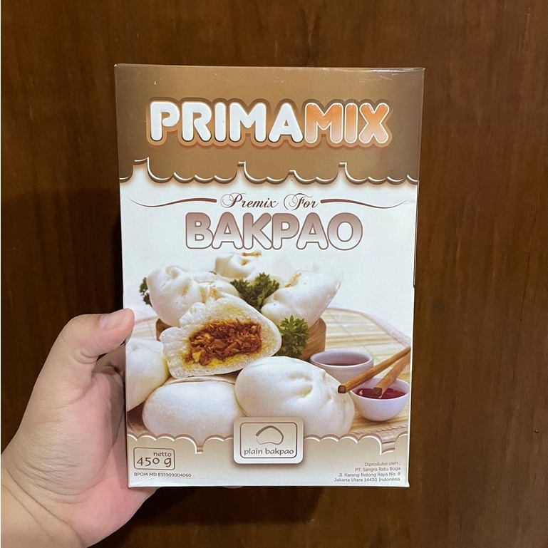 Jual PRIMAMIX - Premix untuk Bakpao (450 gr) | Shopee Indonesia