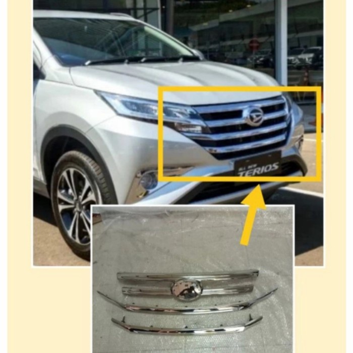 Jual Grill Radiator Daihatsu Terios 2018 Original Kode Ad055 | Shopee ...