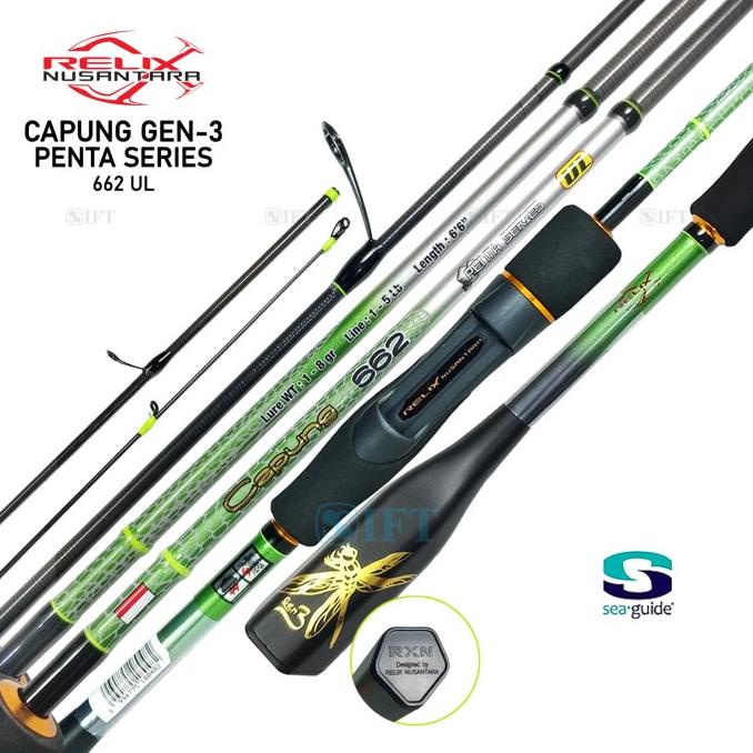 Jual Joran Relix Nusantara CAPUNG Gen-3 PENTA SERIES | Gen-2 | Seaguide ...