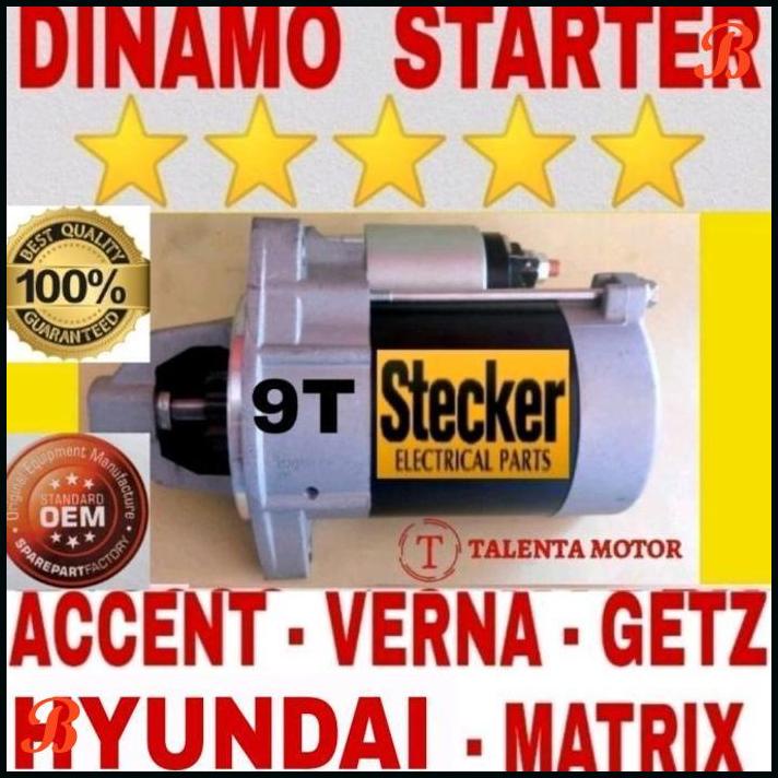 Jual DINAMO STARTER HYUNDAI GETZ ACCENT VERNA MATRIX AVEGA LAMA STATER ...