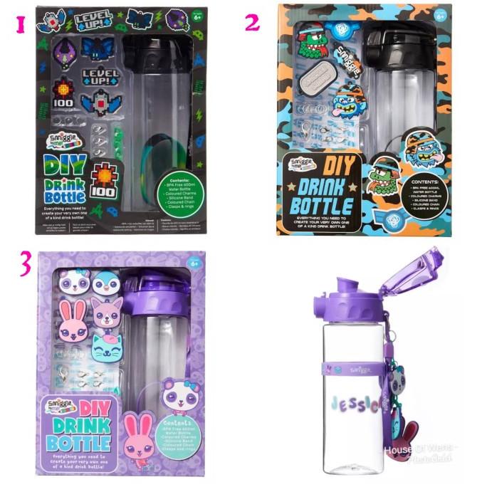 Jual Terbaik Smiggle Diy Water Drink Bottle Kit - Botol Minum Smiggle ...