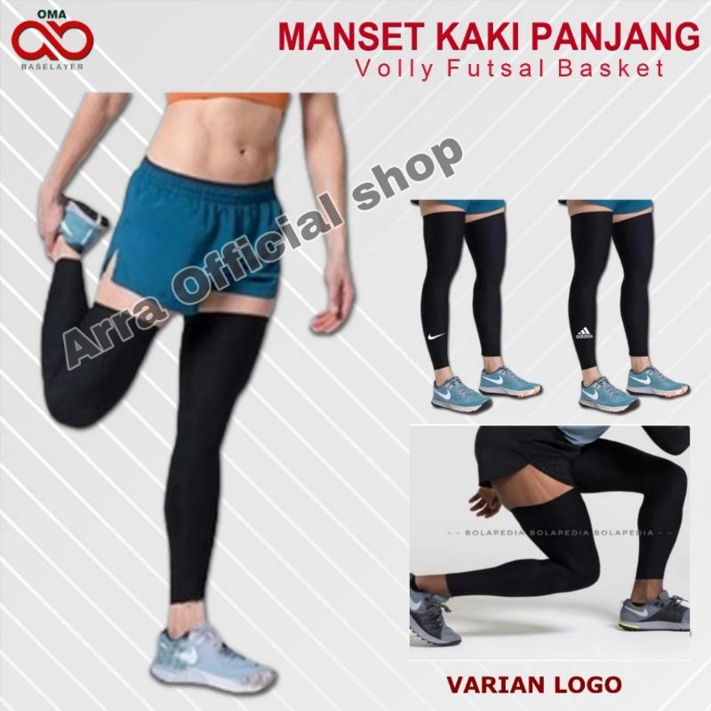 Jual LEG SLEEVE LEG WARMER MANSET KAKI PELINDUNG LUTUT SET OLAHRAGA ...