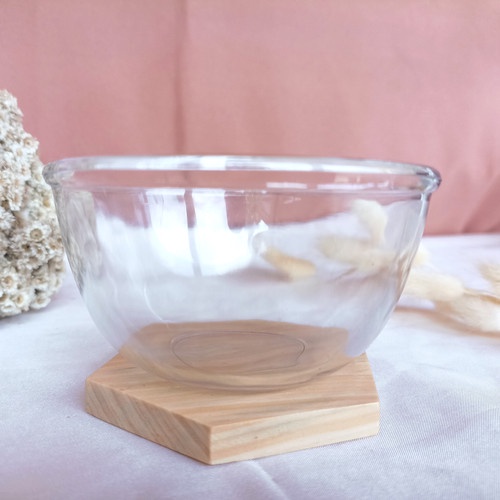 Jual Mangkok Kaca Bulat Medium Mangkuk Souvenir mini Bubble Glass Bowl ...