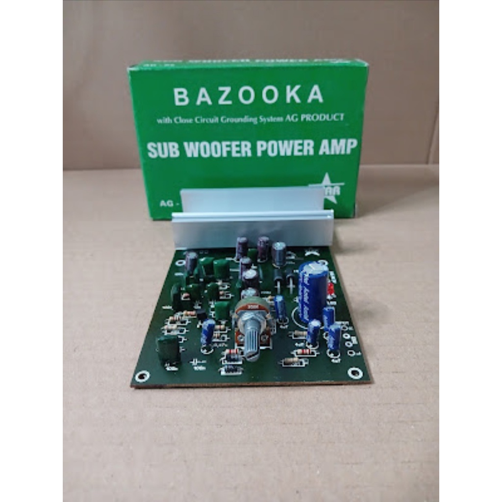 Jual KIT SUB WOOFER POWER AMP CAR & HOME BAZOOKA 12v dc STAR PRODUCT ...