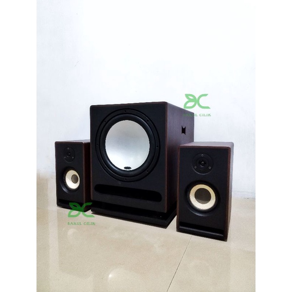 Jual Paket Box Speaker System 2.1 - 12 Inch Sub + 6 Inch Monitor ...