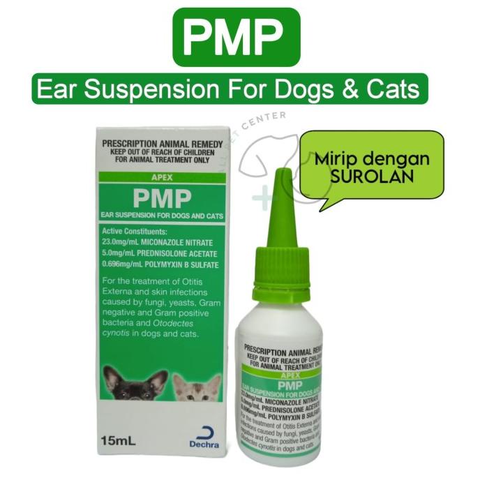 Jual Tetes Telinga Anjing Kucing PMP Ear Suspension Mirip SUROLAN ...