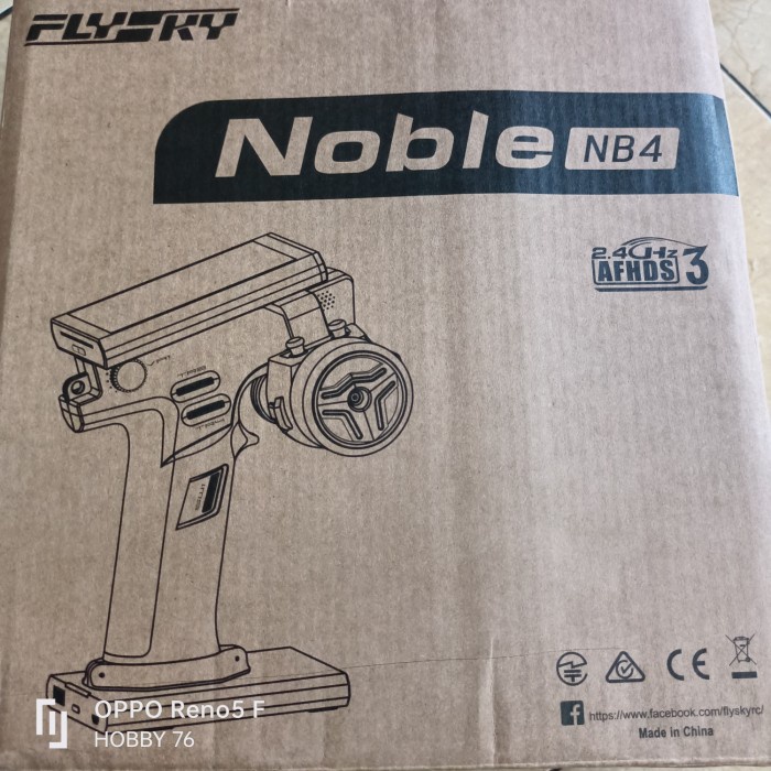 Jual FLYSKY NOBLE NB4 RACE GUN CONTROL REMOTE CONTROL FOUR-CHANNEL ...