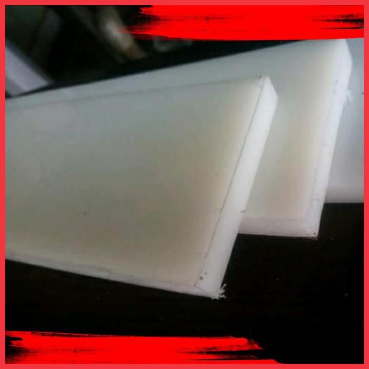 Jual (mkd) nylon pe sheet 20mm x 100cm x 100cm / nylon pe polyethylene lembaran | Shopee Indonesia