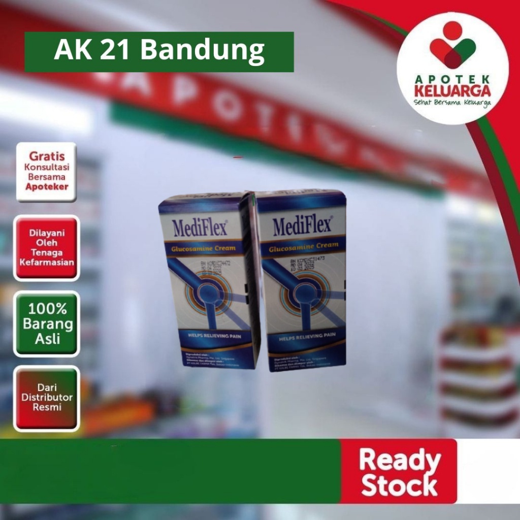 Jual Mediflex cream 30 gram / Meredakan nyeri pada artritis dan nyeri ...