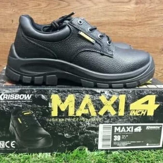 Jual Sepatu Safety Sepatu Pengaman Maxi 4 Inch Original Krisbow ...