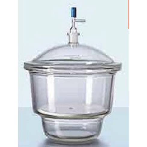 Jual DESICCATOR VACUUM DESIKATOR VAKUM 250 MM WITH STOPCOCK DURAN ...