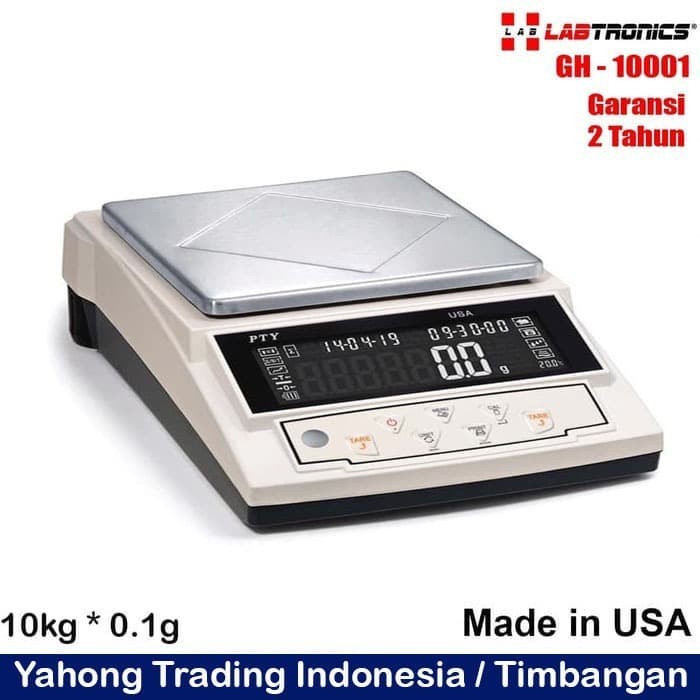 Jual TIMBANGAN DIGITAL LABORATORIUM LABTRONICS ANALITIK LAB GH-10001 10KG | Shopee Indonesia