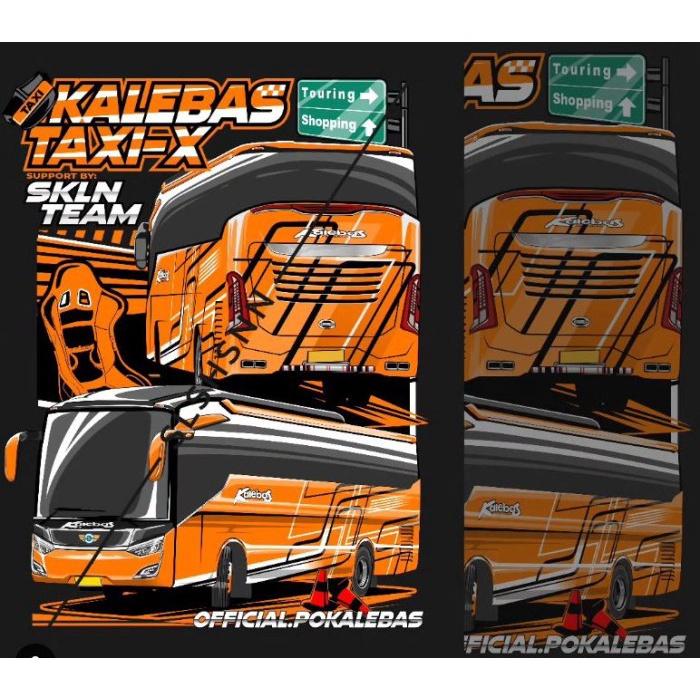 Jual Stiker Bus Mania Bus Artis Basuri Kalebas Taxi Laser Sticker Ready ...