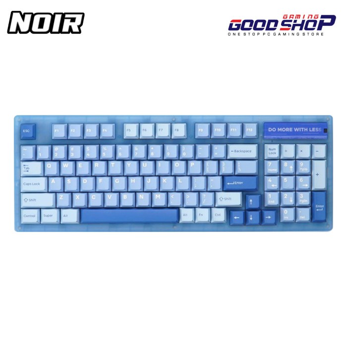 Jual NOIR X YUNZII IF98 PRO 1800 LAYOUT WIRELESS MECHANICAL KEYBOARD 98 ...