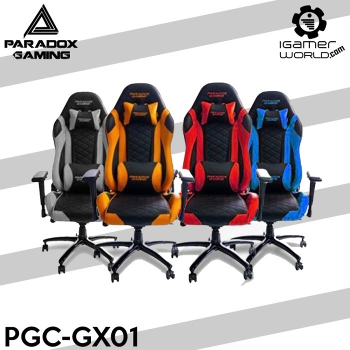 Jual PARADOX GAMING PGC-GX01 / PGC-GX-01 GAMING CHAIR | Shopee Indonesia
