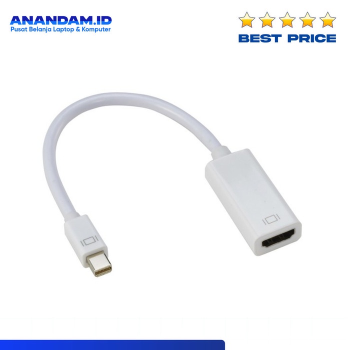 Jual Connector Mini Display Port to HDMI - Konektor Mini DP to HDMI ...