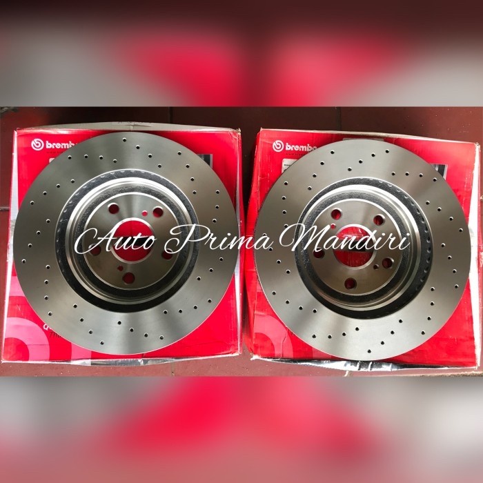 Jual Brakedisc rotor brembo Innova 320mm drilled Rx300 | Shopee Indonesia