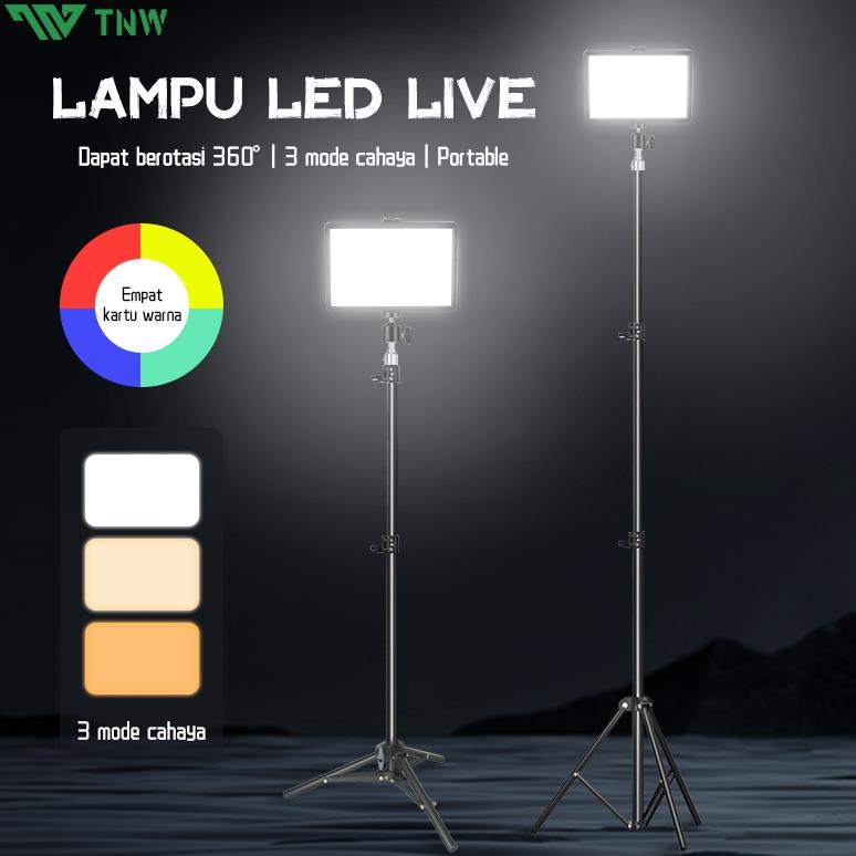 Jual COD TNW Lampu Fotografi Lampu LED Video Light Ringlight Lampu Foto ...