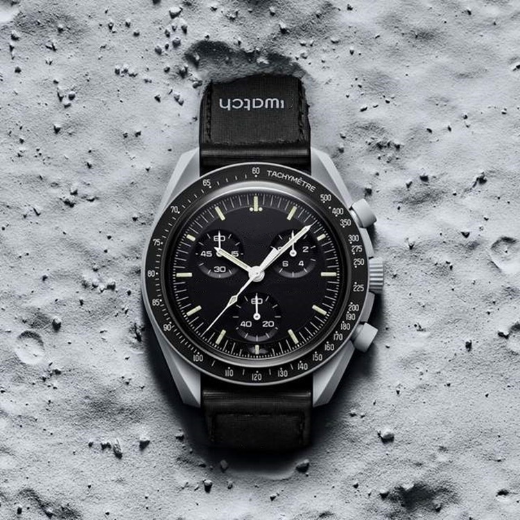 Jual 2023Couple Watch Moon Joint-Name Space Moon Landing Mission Six ...