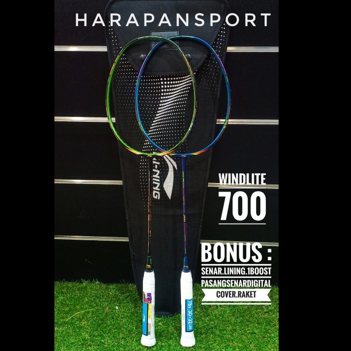 Jual Harga!! RAKET BADMINTON LINING WINDLITE 700 WIND LITE 700 ORIGINAL ...