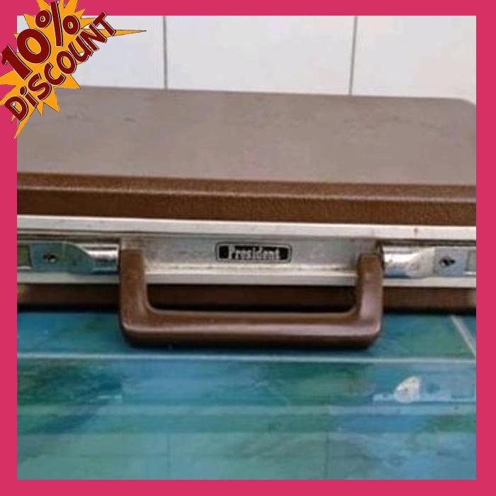 Jual [EDL] TAS KOPER BAG PRESIDENT JADUL LAWAS CLASSIC RETRO VINTAGE ...