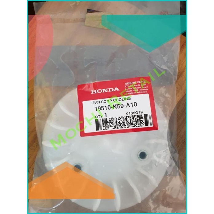 Jual Kipas Magnet Radiator Vario 150 Ori AHM 20JVLZ3 tools accesso ...