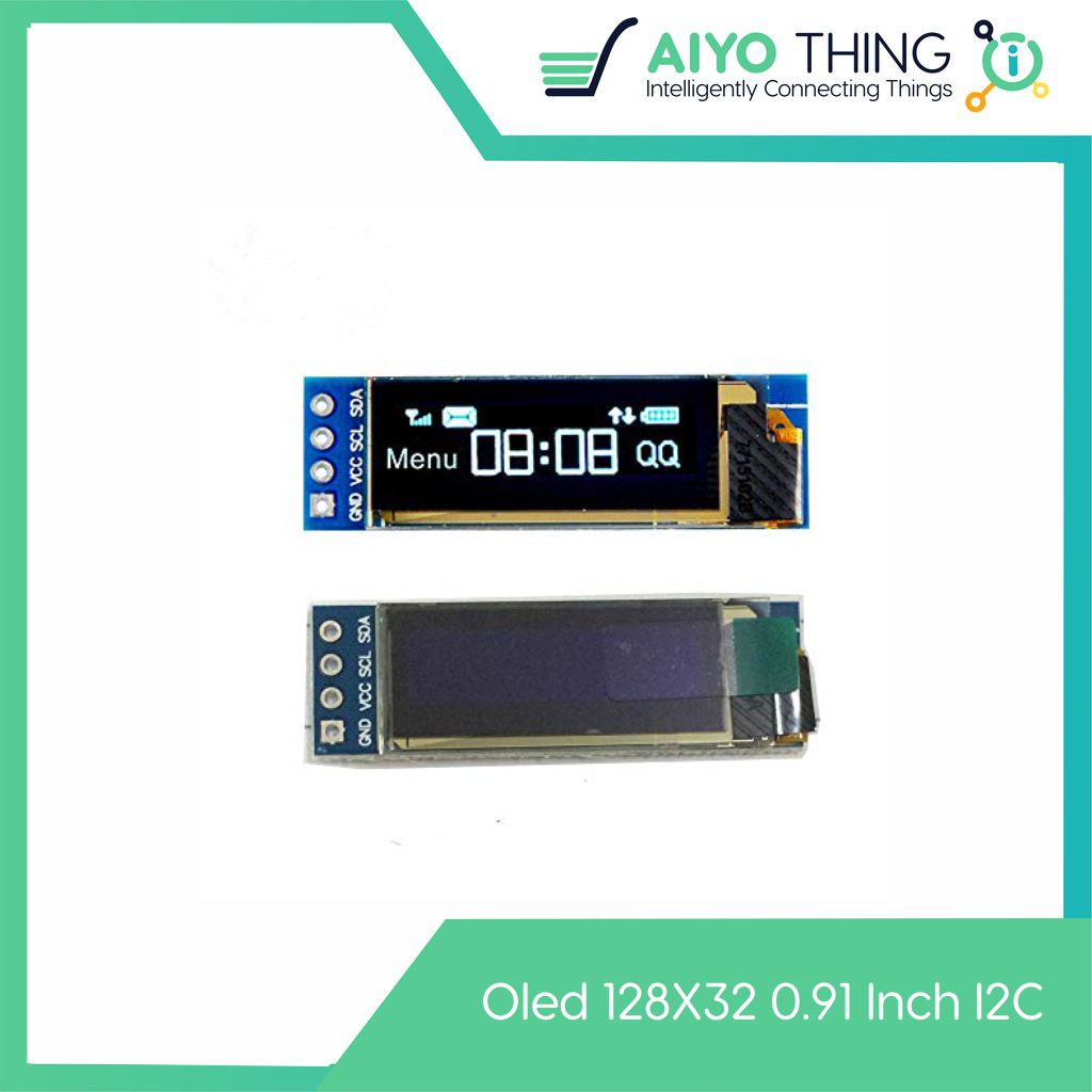 Jual Oled LCD 128X32 0.91 Inch I2C 12832 Arduino | Shopee Indonesia
