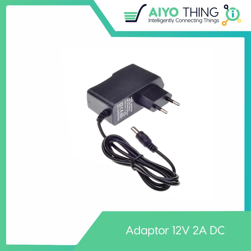 Jual Adaptor 12V 2A Arduino Power Supply 220V AC to 12V DC Cas | Shopee Indonesia