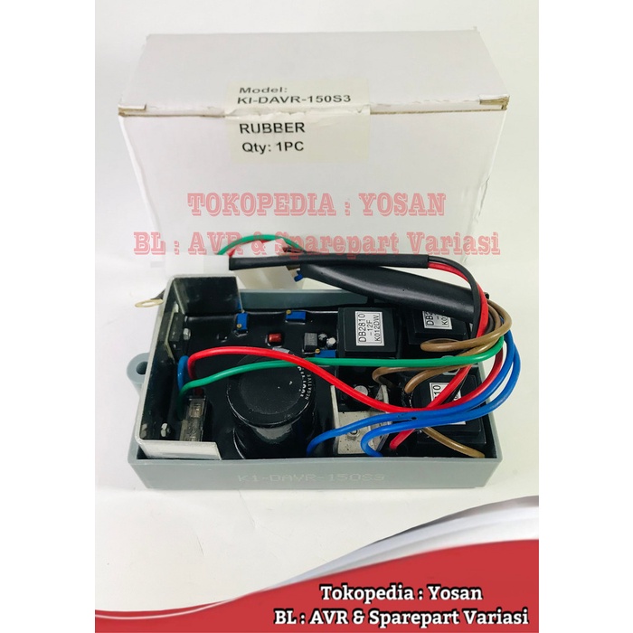 Jual AVR KIPOR KI DAVR 150S3 3 PHASE UNTUK GENSET | Shopee Indonesia
