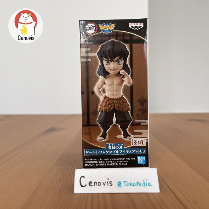 Jual MUST HAVE!! WCF INOSUKE VOL 3 DEMON SLAYER FIGURE BANDAI ORIGINAL ...