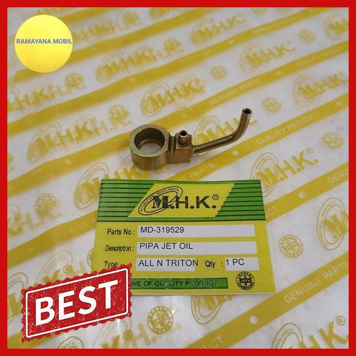 Jual PIPA JET OIL MITSUBISHI STRADA ALL NEW TRITON KL3 [RYM] | Shopee ...