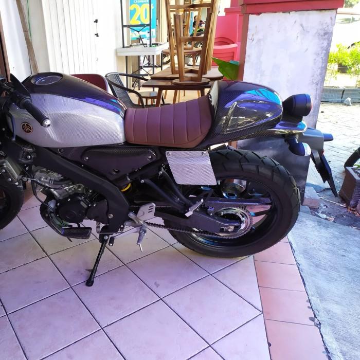 Jual Cover Jok Carbon kevlar Yamaha xsr 155 Original | Shopee Indonesia