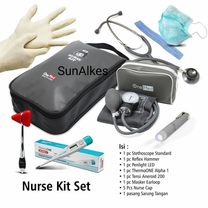 Jual Paket Nurse Kit Set Onemed -CTT | Shopee Indonesia