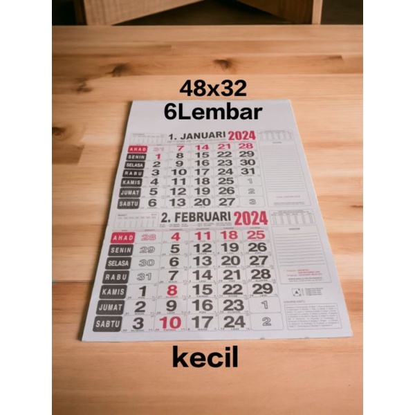Jual kalender 2024 - kalender dinding - kalender almanak lengkap ...