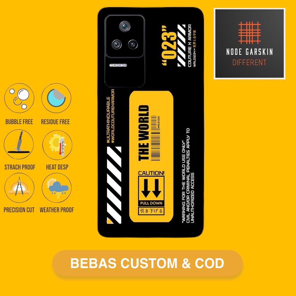 Jual Garskin Skin Vinyl Poco F4 Fullbody Atau Backonly - Bisa Custom ...