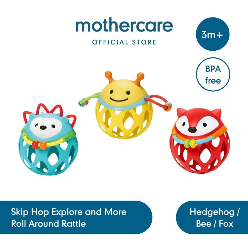 Jual Skip Hop Explore And More Roll Around Rattle - Mainan Gigit Anak ...