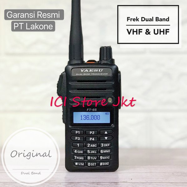 Jual Radio HT Yaesu FT65 R Original Garansi Resmi | Shopee Indonesia