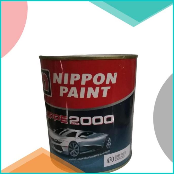 Jual NIPPE2000 1ltr 470 cat super white NIPPON PAINT 20JVLZ3 parts Z ...