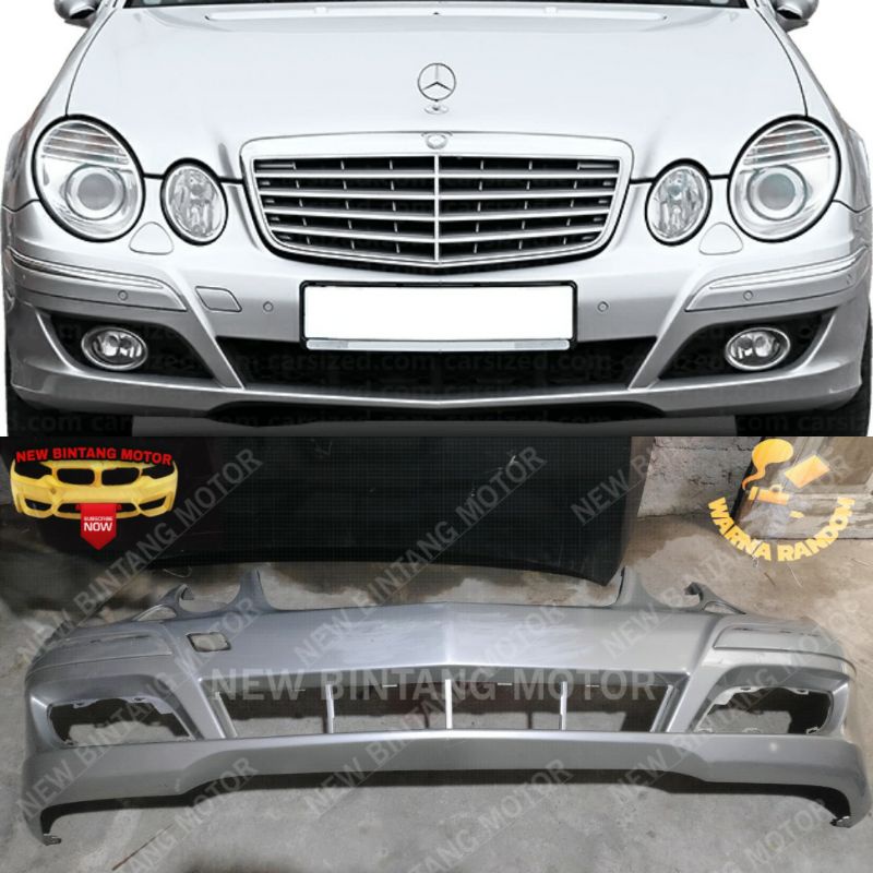 Jual Bumper depan mercedes E Class W211 facelift 2007 2009 original ...