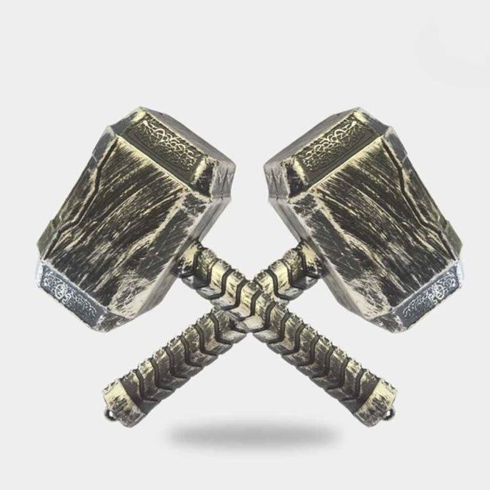 Jual Replika Palu Thor Ragnarok Marvel Superhero Mjolnir Hammer Mainan ...