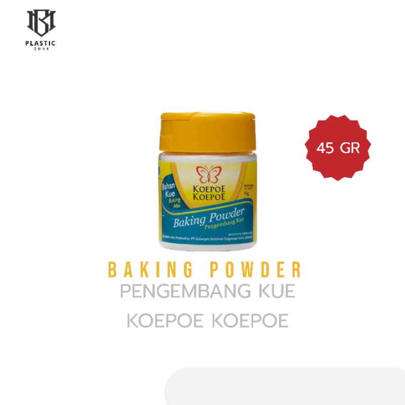 Jual BAKING POWDER KOEPOE KOEPOE 45 GR | Shopee Indonesia